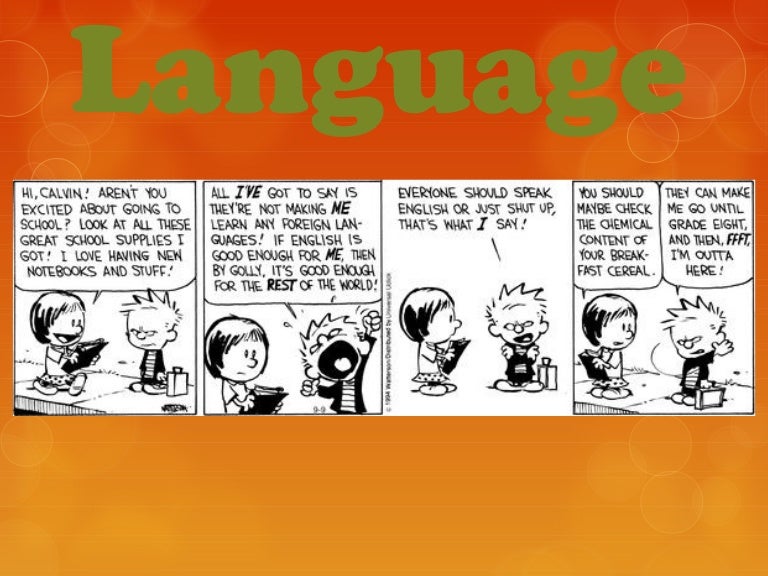 APHG Unit 3: Language