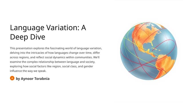 Language Shift and Factors Contributing to Language Shift | PPTX