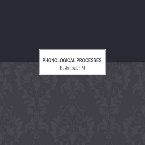 phenological process | PPTX