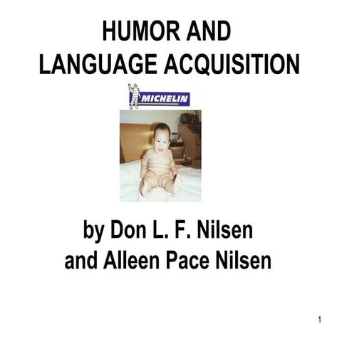 Humor and Language Acquisition | PPT