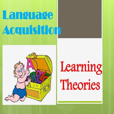 Language acquisition theories | PDF