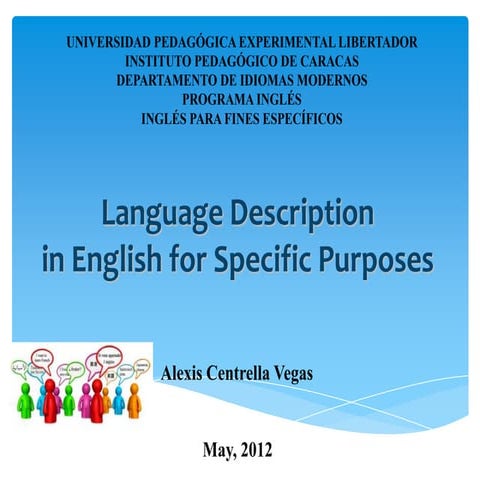 Language analysis 2 | PPTX