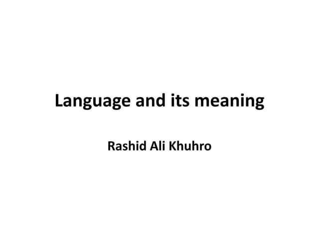 Language Register | PPTX