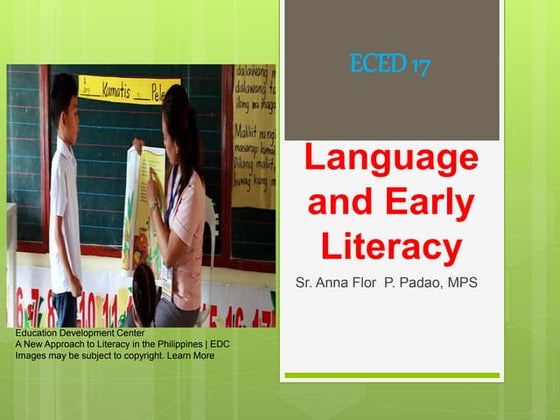 Early childhood education powerpoint | PPT