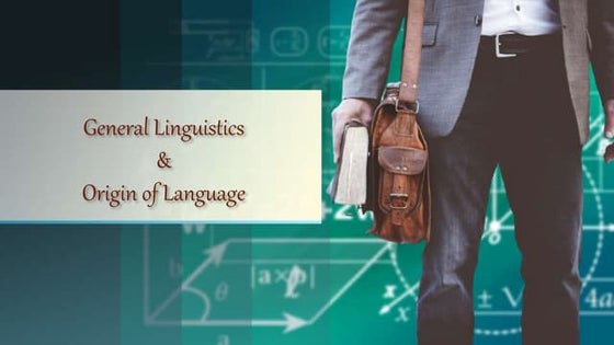 The origins of language | PPT