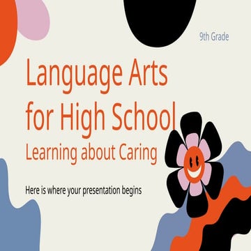 Language Arts for High School - 9th Grade_ Learning about Caring by ...