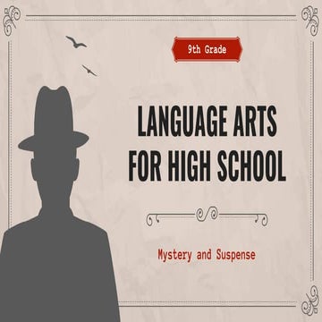 Language Arts for High School - 9th Grade_ Mystery and Suspense by ...