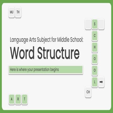 Language Arts Subject for Middle School - 6th Grade_ Vocabulary Skills ...
