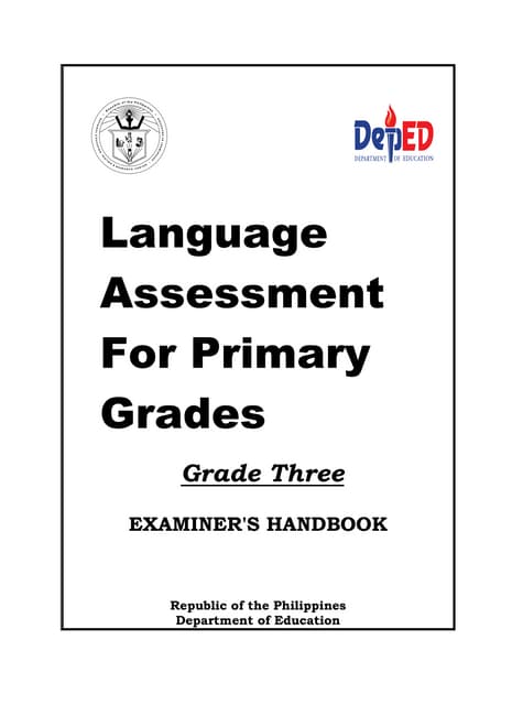 Nat examiner's handbook grade 6 2015 | PDF | Standardized Testing ...