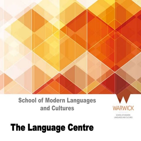 Language centre open day presentation 02.10.17