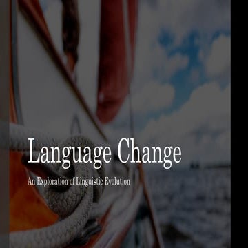Language_Change_Presentation.pptx for college students | PPTX