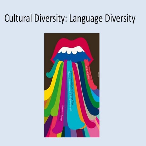 Language diversity | PPT