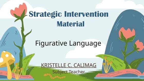 Simile and metaphor | PPT