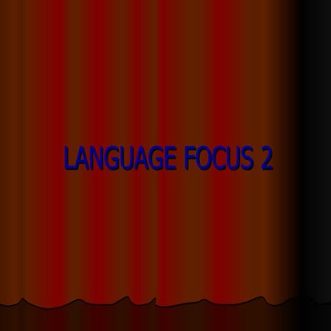 Language focus vs skills focus classes in ESL Teaching | PPT