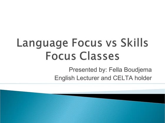 Test-Teach-Test Technique for ESL Classes | PPT