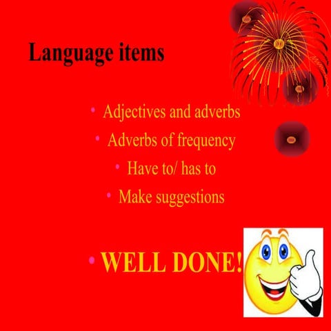 Language items | PPT