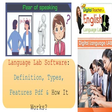 Language Lab Software Definition Types Features Pdf & How It Works.pptx