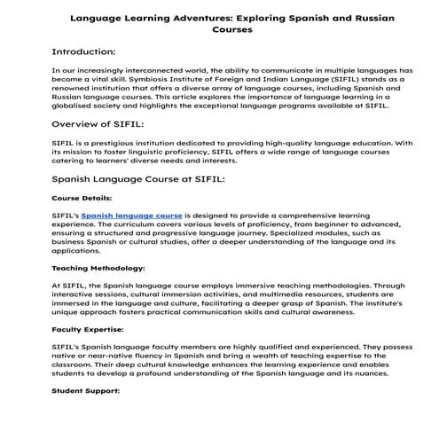Language Learning Adventures Exploring Spanish and Russian Courses.pdf ...