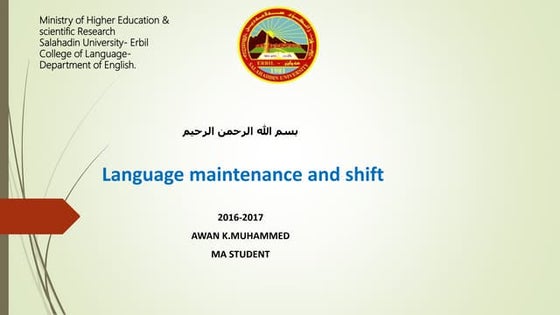 Speaking Presentation | PPT