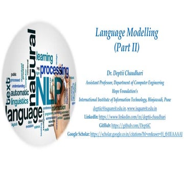 Language Modelling in Natural Language Processing-Part II.pdf