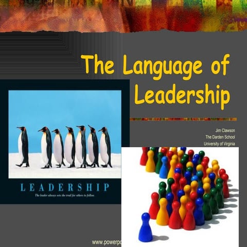 Language Of Leadership | PPT