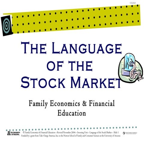 Language of the-stock_market-powerpoint_presentation_1122g1 | PPT