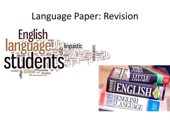 Language Paper 1 Q5 Checklist & Tasks | PPT