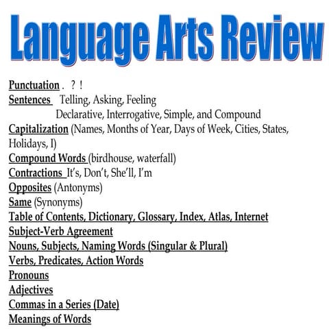 Language Pointers | PPT