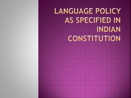 Official Language | PDF