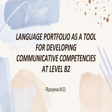 Language portfolio ppt.pptx