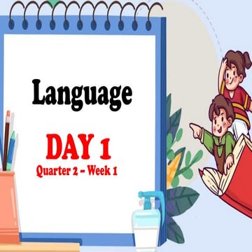 Language_PPT_WEEK1.pptx Grade 1 Matatag Curriculum | PPTX