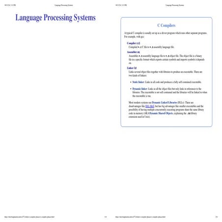 Language Processing Systems and definition | PPT