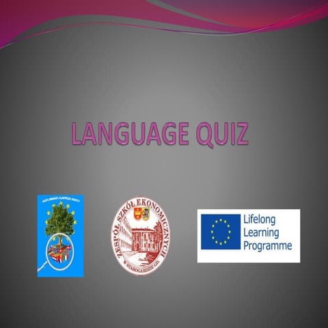LANGUAGE QUIZ | PPTX