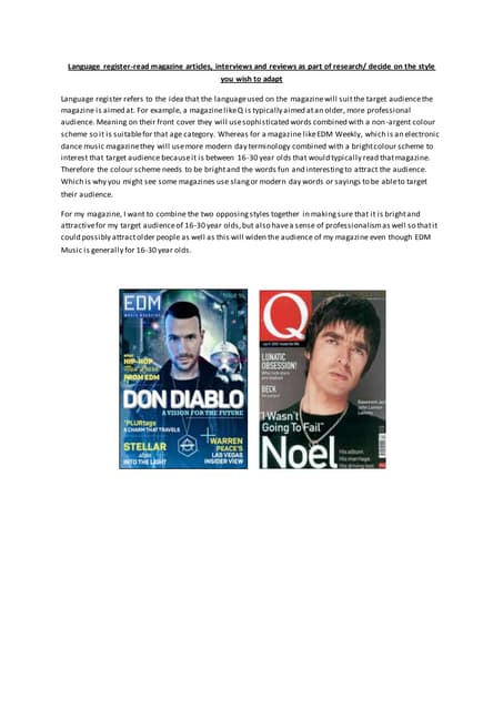 Genre, audience, purpose and style | PPT