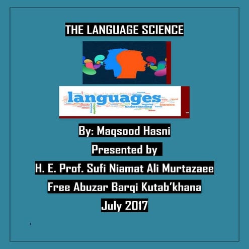 THE LANGUAGE SCIENCE | PDF