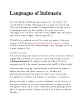 Indonesian Language and Language Loss.pptx
