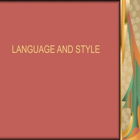 LanguageStyle.ppt