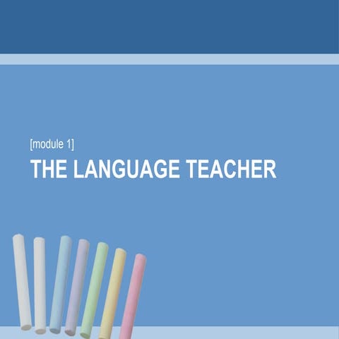 Language teacher | PPT