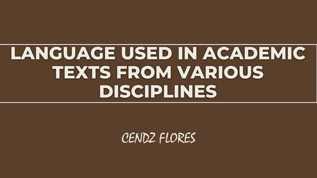 Structures of academic text - EAPP | POTX | Homework and Study | Education