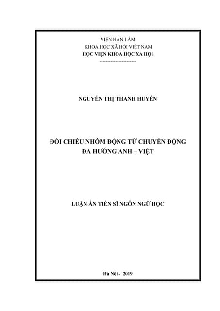 Danh Sách Các Đề Tài Tiểu Luận Môn Semantics Cho Sinh Viên Tham Khảo Viết Bài. | PDF