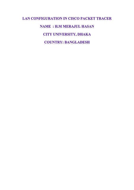 Tree topology(h.m merajul hasan) | PDF