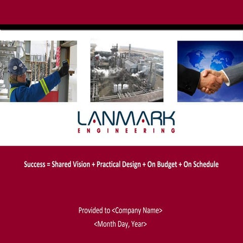 Lanmark Engineering 2013 | PPT