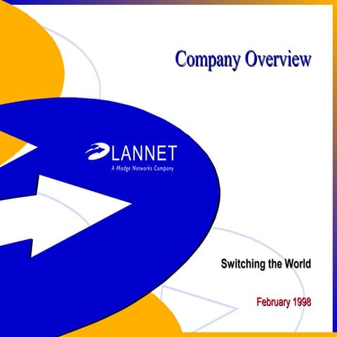LANNET Company Overview | PPT