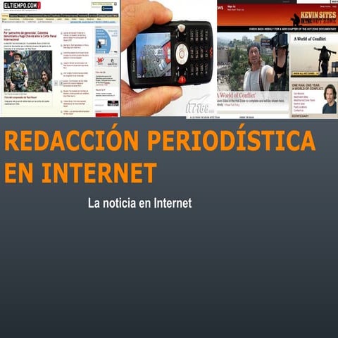 La noticia en internet | PPT