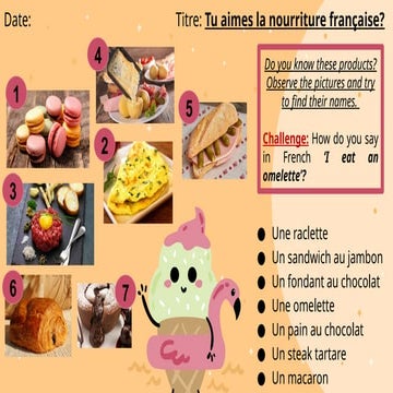 LanourritureFrenchFoodpart-1-2-3-4-5.pptx