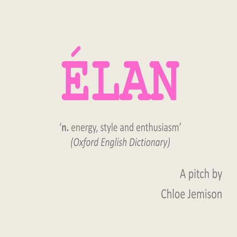 éLan+pres..[2] final | PPTX