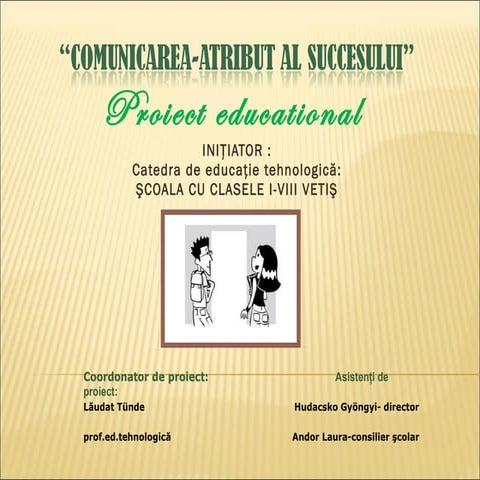 Prezentare proiect | PPT