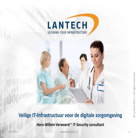 Lantech Presentatie Zorg & Ict 2013 | PPT