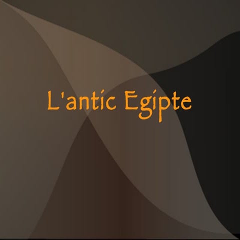 Lantic Egipte | PPT