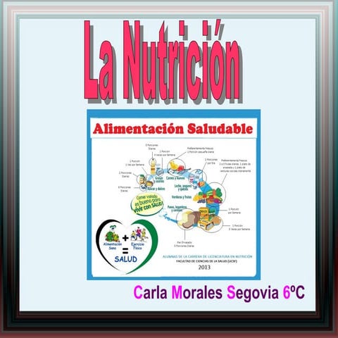 Science Concept_Map la nutrición nutrition | PDF